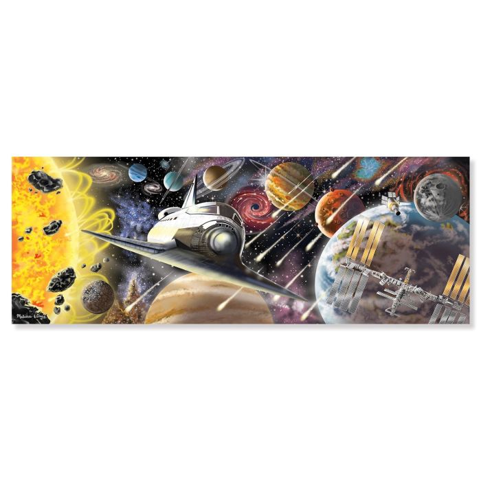 Melissa & Doug Exploring Space Jumbo Jigsaw Floor Puzzle (200 pcs, over ...